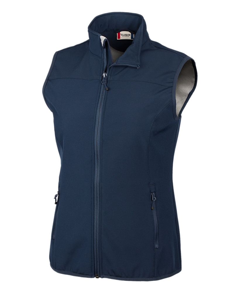 Clique Trail Softshell Womens Vest | Cutter & Buck Canada