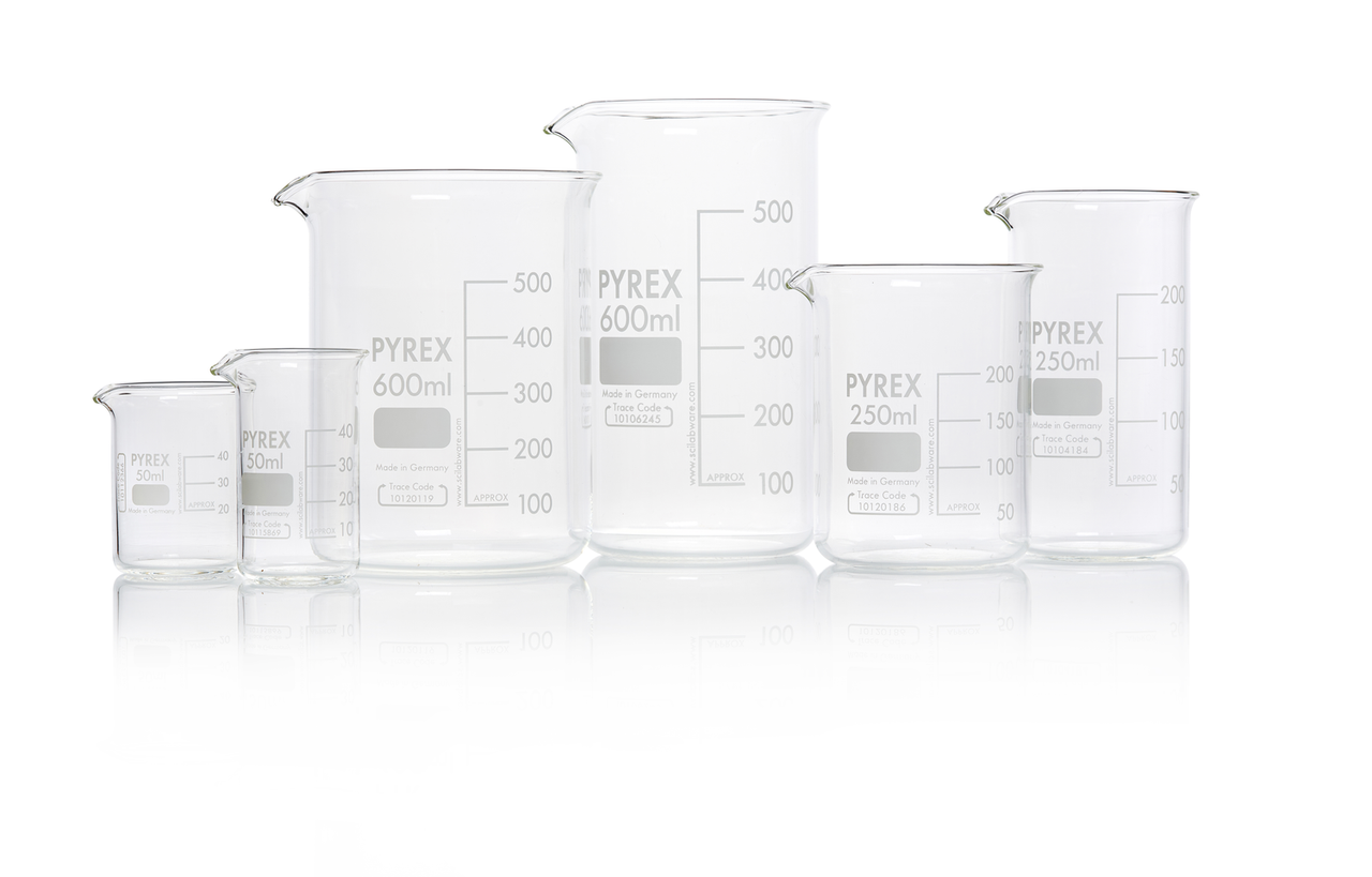 lab 2000ml glass beaker