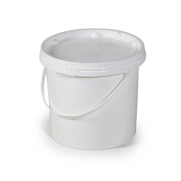 Bucket Specimen 10ltr PP With Lid White Each - Trafalgar Scientific