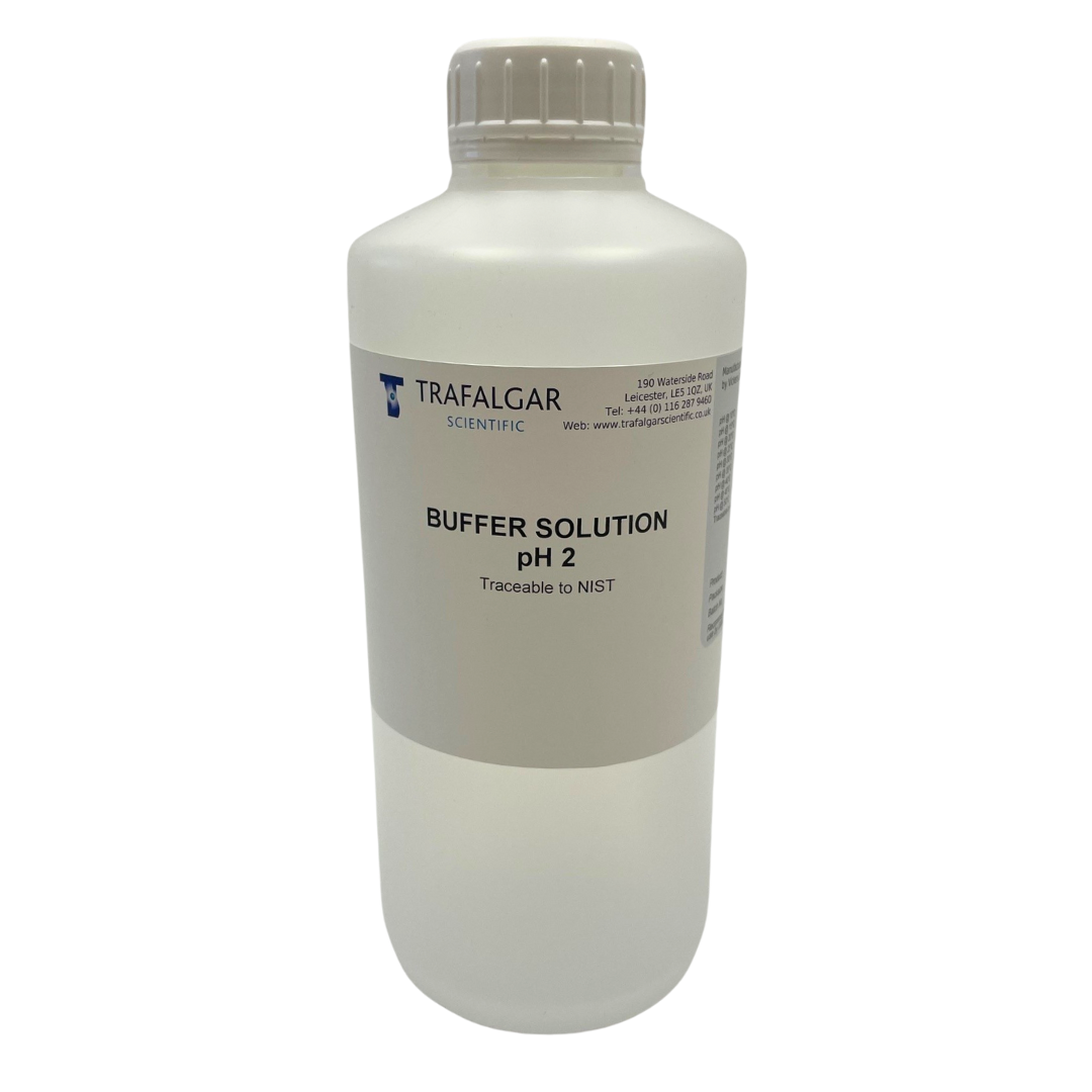 PH2 Buffer Solution Clear 1ltr - Trafalgar Scientific