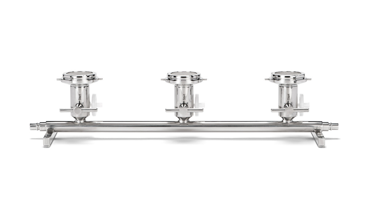 Microsart® Manifold 3 Branch for MS Funnels Each - Trafalgar Scientific