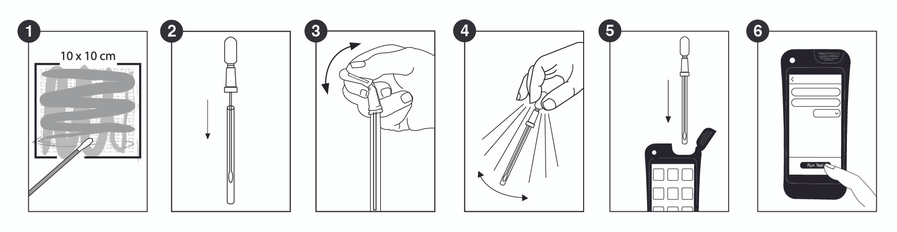 Hygiena™ Ultrasnap™ Surface ATP Swab Test x 100 | Trafalgar Scientific
