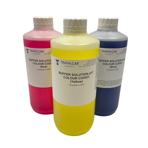 PH7 Buffer Solution Yellow 1ltr | Trafalgar Scientific