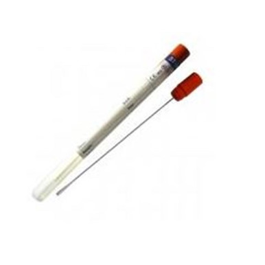 Swab Aluminium Shaft Cotton Mini TipTube Pk 100