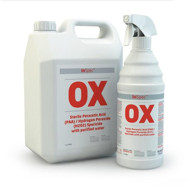 Disinfectant InSpec™ OX Premium 1ltr Spray Bottle Pk 6 - Trafalgar ...