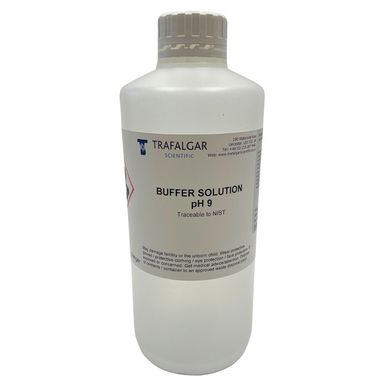 PH9 Buffer Solution Clear 1ltr - Trafalgar Scientific