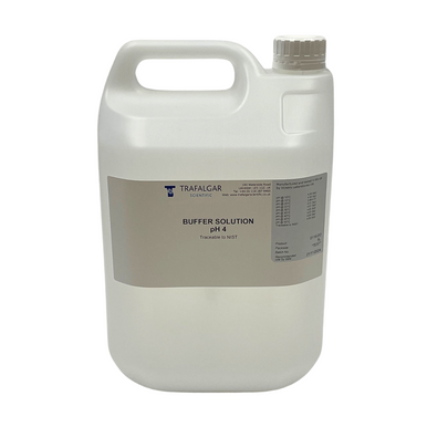 PH4 Buffer Solution Clear 5ltr - Trafalgar Scientific