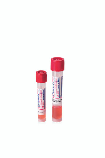Viral Transport Medium, Flocked fine tip swab 1ml fill Pk100 ...