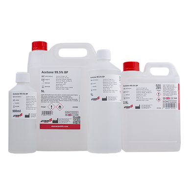 ACETONE 99.5% BP (UN1090) 25ltr - Trafalgar Scientific