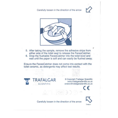 FecesCatcher Stool Sample Collection Tool Pk 1000 - Trafalgar Scientific