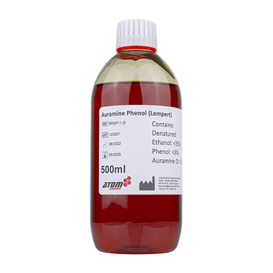 Acid Fast Stains Ready to Use Auramine Phenol 500ml Each - Trafalgar ...