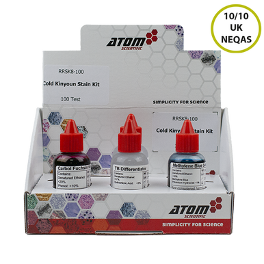 Cold Kinyoun Stain Kit Methylene Blue Counterstain 100 Tests ...