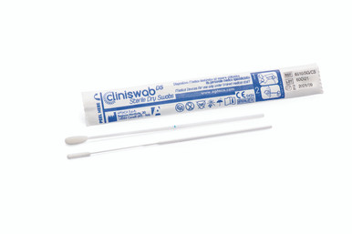 Fine Tip Flocked Swab Plastic Shaft I/W Pk 500 - Trafalgar Scientific