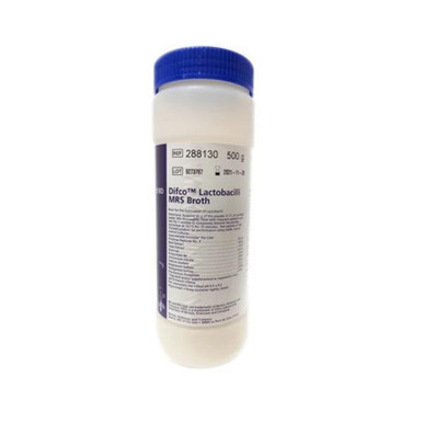 Difco™ Lactobacilli MRS Broth 500g - Trafalgar Scientific