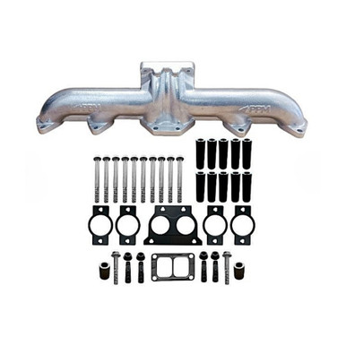 1048008HPC - ISX15 1-Pc Chrome Ceramic Coated Exhaust Manifold Kit | T6 ...