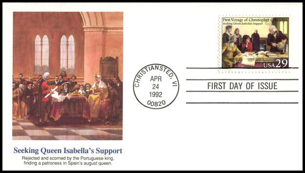 2620 - 2623 / 29c First Voyage of Christopher Columbus Set of 4 ...