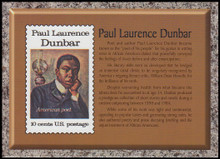 Paul Laurence Dunbar : Black Heritage Stamp Collectible Jumbo Postcard ...