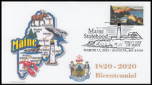 5456 / 55c Maine Statehood 2020 FDCO Exclusive FDCO Exclusive First Day ...