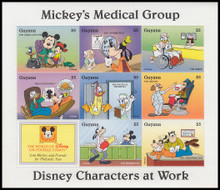2919 / $5 Disney Mickey's Medical Group : Disney Characters at Work ...