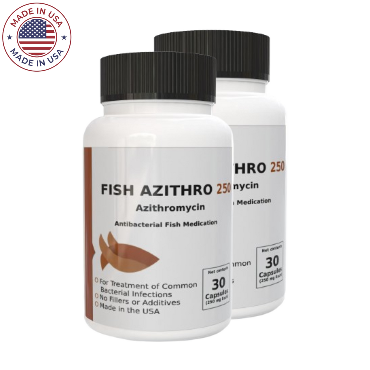 Bird/Aqua Zithro - Azithromycin 250mg 60 Tablets | FishTankAntibiotics