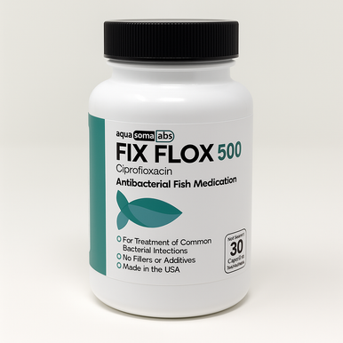 Aqua Cipro - Ciprofloxacin 500mg 30 Capsules | FishTankAntibiotics