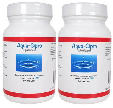 Aqua Cipro - Ciprofloxacin 500mg 120 Capsules - 2 Pack ...
