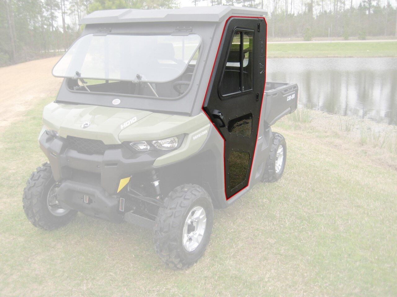 UTV Steel Doors for the Can-Am Defender Max by Armor Tech