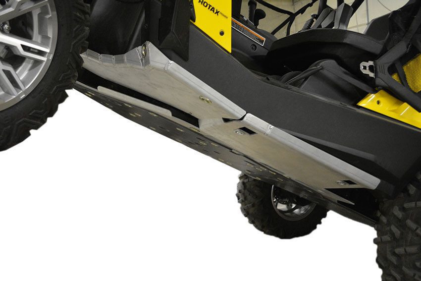 Can-Am Commander 9-Piece Complete Aluminum Skid Plate Set by Ricochet