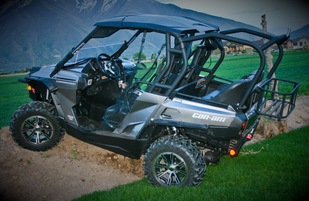Can-Am Commander Cooler Rack by UTV Mountain