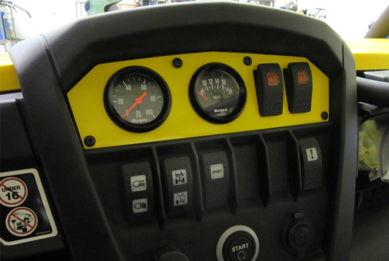 Can-Am Commander 3 Version Gauge & Switch Panels by TurnKey UTV