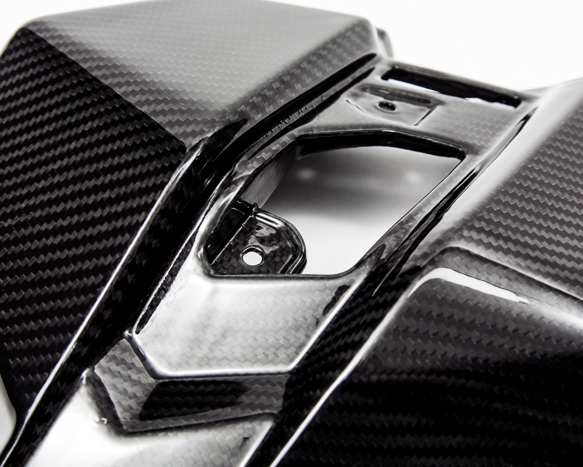 Can-Am Maverick X3 Carbon Fiber Side Engine Cover by Agency Power
