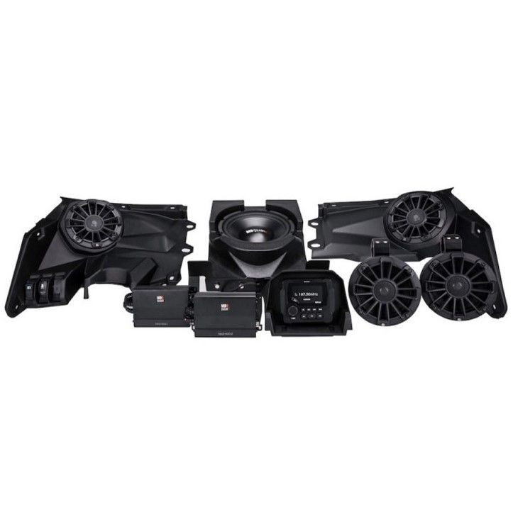 Complete UTV Stage 5 Audio/Stereo System for the Can Am Maverick X3 by ...