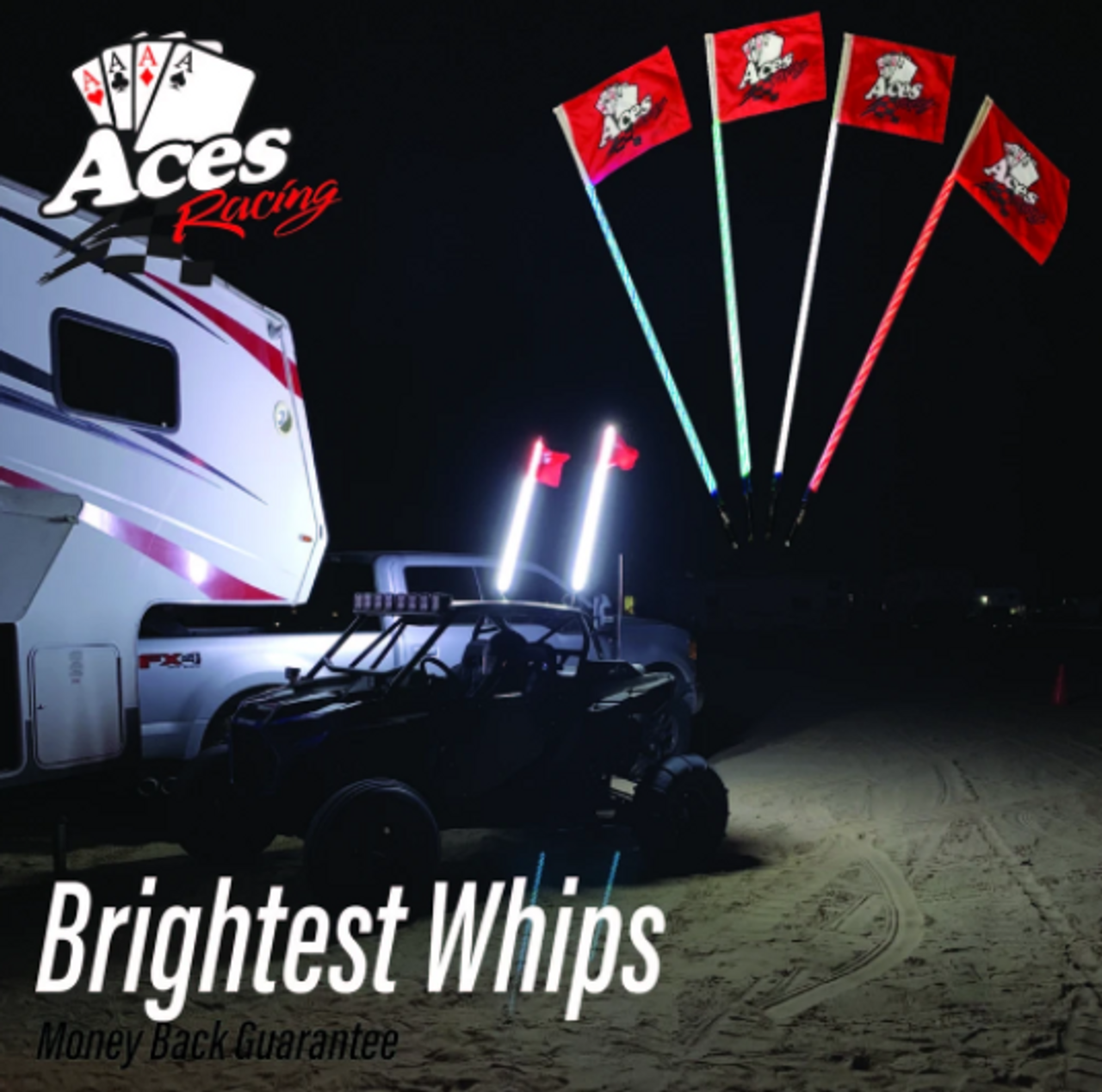 Can Am 200 Combination Deluxe Lighted Whips Aces Racing