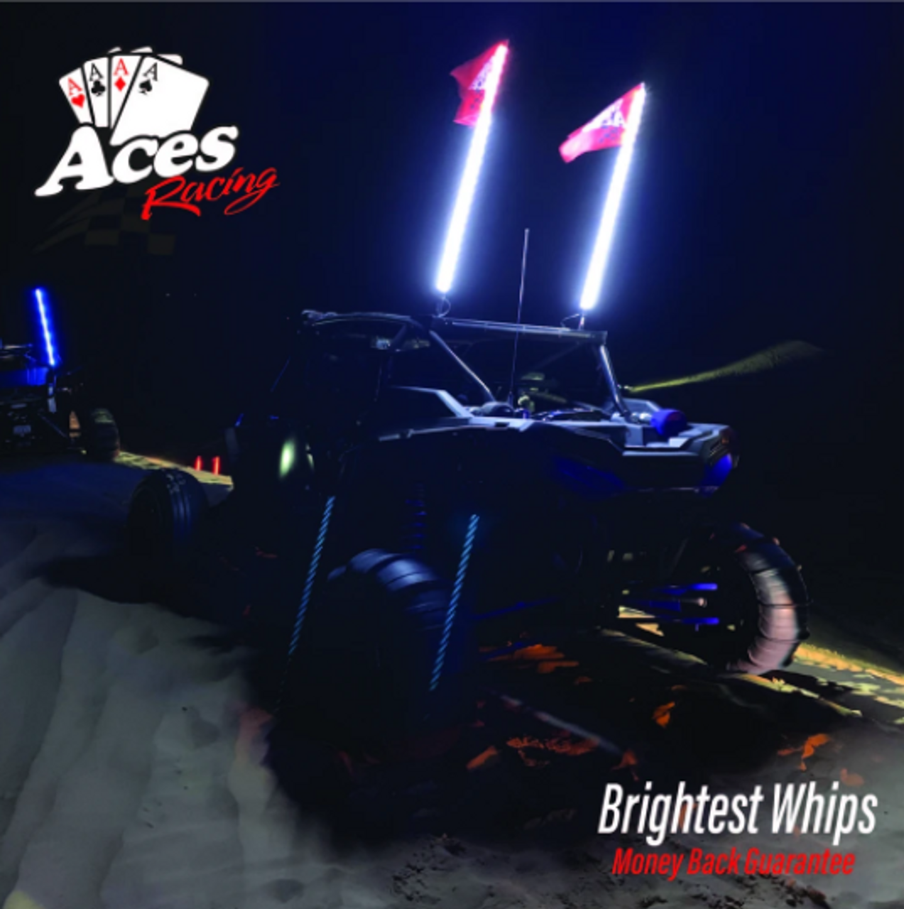 Can Am 200 Combination Deluxe Lighted Whips Aces Racing