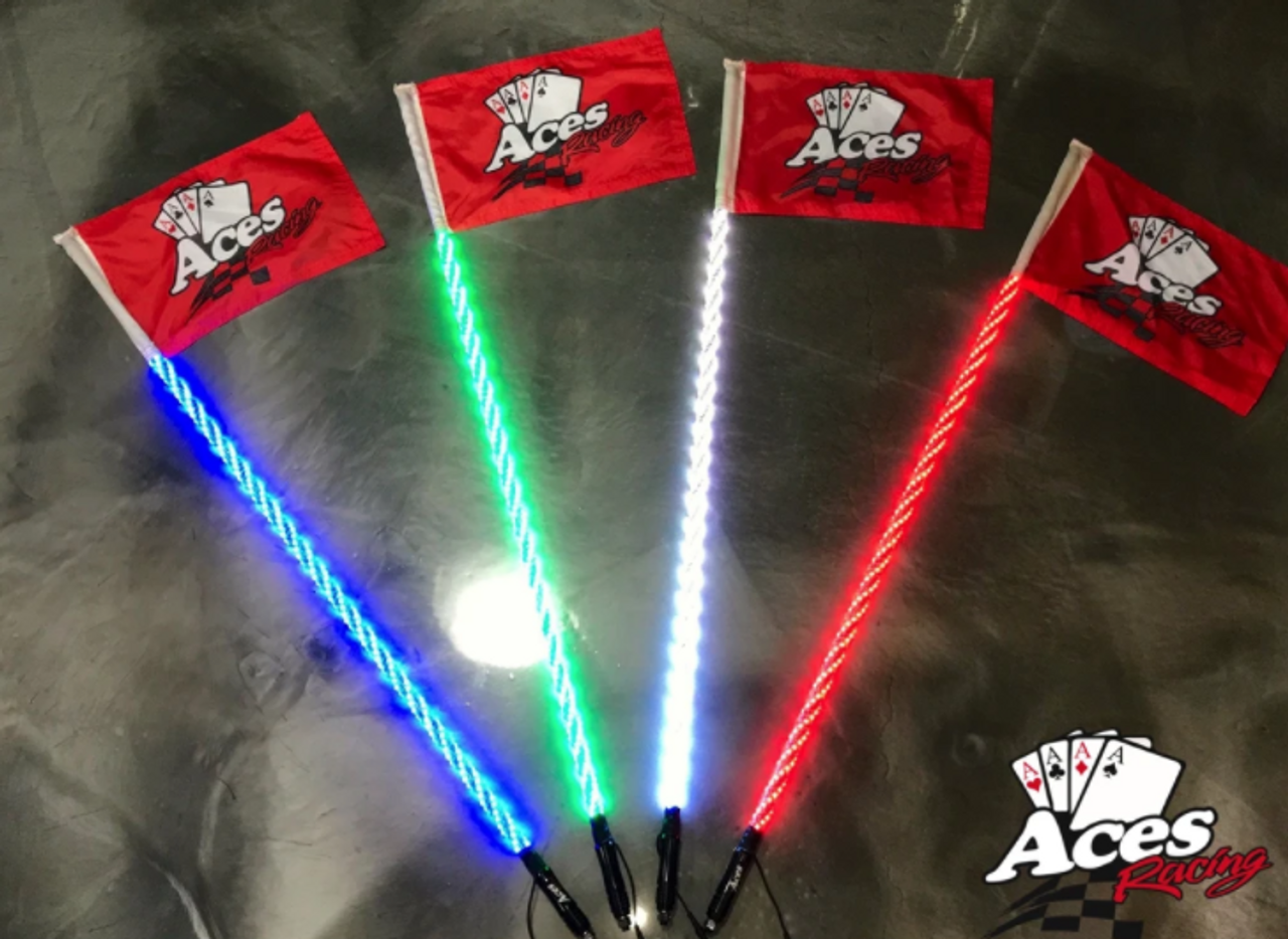 Can Am 200 Combination Deluxe Lighted Whips Aces Racing