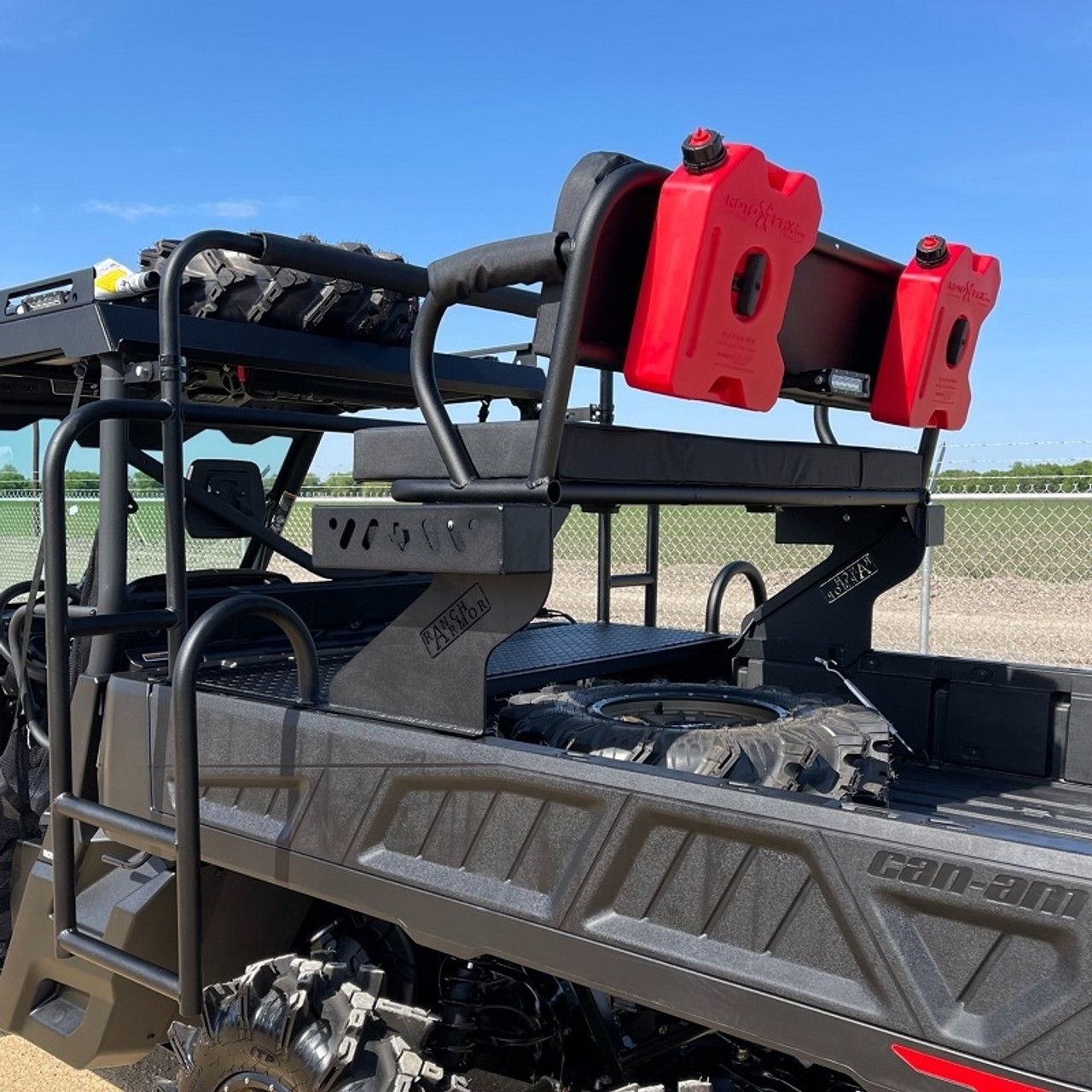 Can Am Defender Aluminum High Seat By Ranch Armor Ch21 Xx
