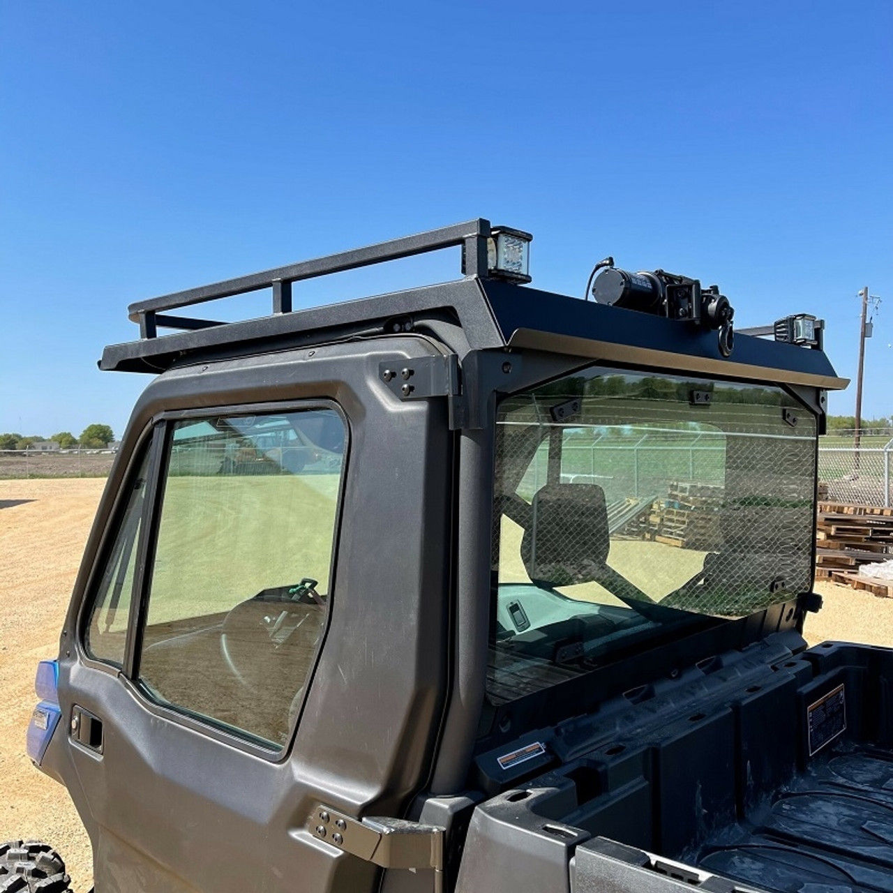 Can Am Defender Limited Hvac Single Cab Metal Top By Ranch Armor Cr1l