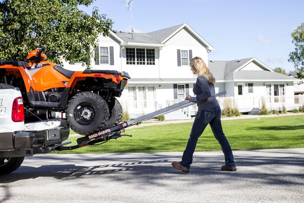 Can-Am Commander/Maverick/Defender 1400 lb Pivoting Ramp System by Mad ...