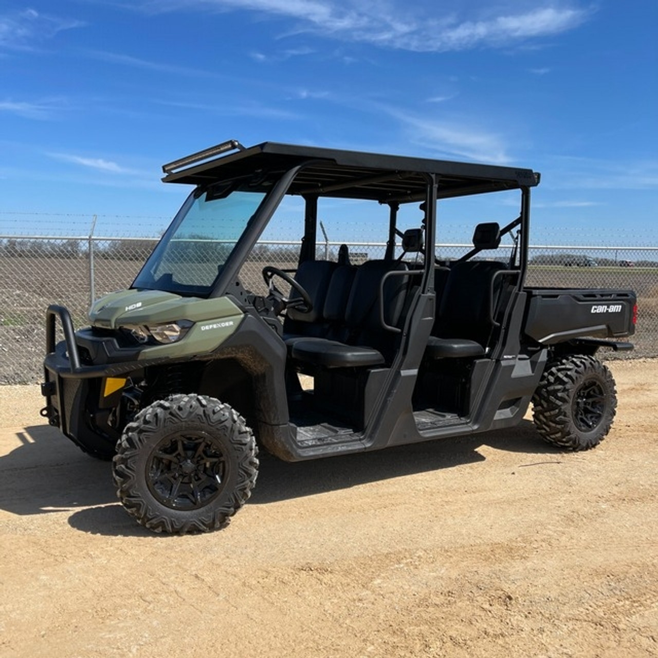 Can Am Defender Max Crew Metal Roof By Ranch Armor Cr21