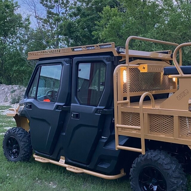 Can-Am Defender Max Limited HVAC Metal Roof by Ranch Armor CRN21