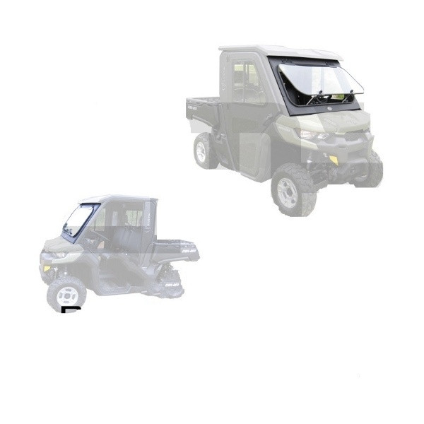 Can Am Defender Steel Front Windshield by Armor Tech - UC861