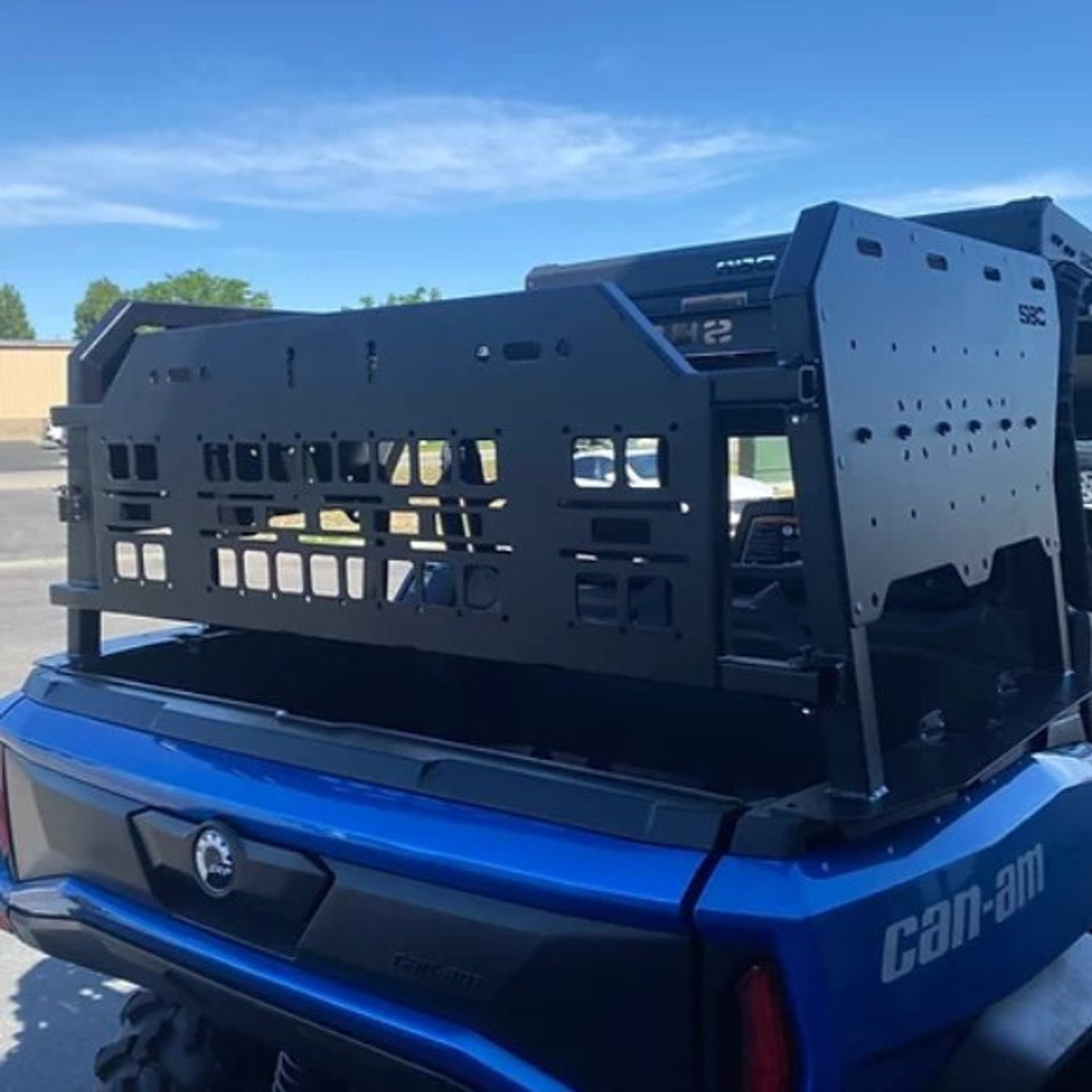 2021 Commander Max Storage Utility Rack By Side By Customs Can Am