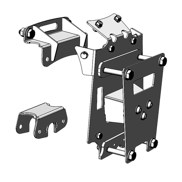 Can-Am Maverick X3 Front Gusset Kit by S3 Power Sports - S3117-22