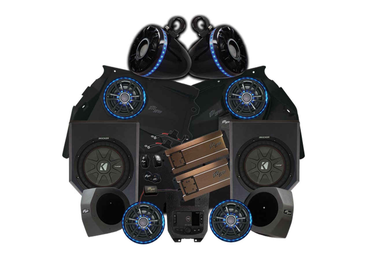 Can Am Maverick X3 Elite Series Stage 7 Stereo Kit By Utv Stereo Utvs