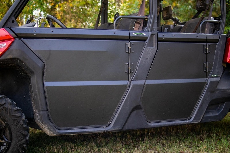 Can-Am Defender Max Steel Lower Half Doors by Fortress - defmaxfortlowdoors