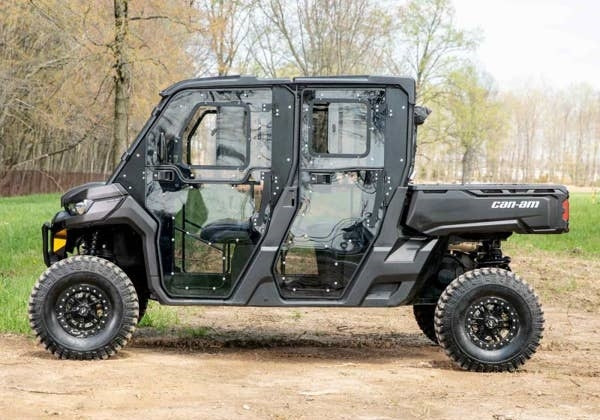 Can-Am Defender Max Convertible Cab Enclosure Doors by SuperATV - DOOR-CA-DEF4-72