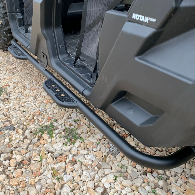 Can-Am Defender Max Side Steps by Ranch Armor - CA15S