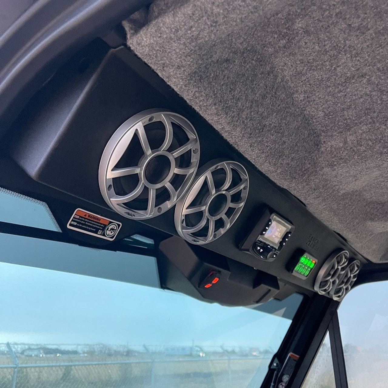 Can Am Defender Overhead Audiospeaker System By Ranch Armor Crspk 1 Xx