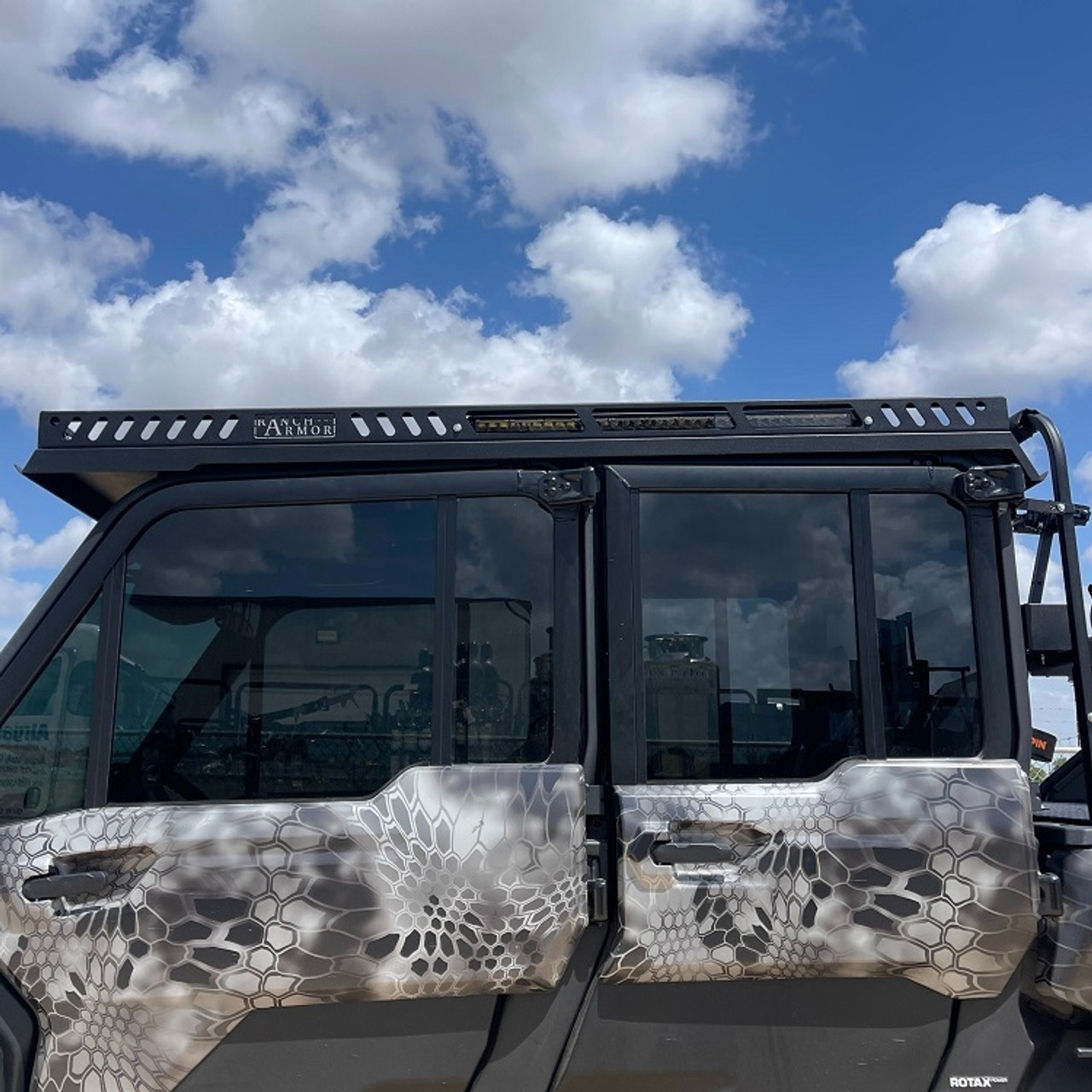 Can Am Defender Max Limited Hvac Metal Top By Ranch Armor Cr2l Xx