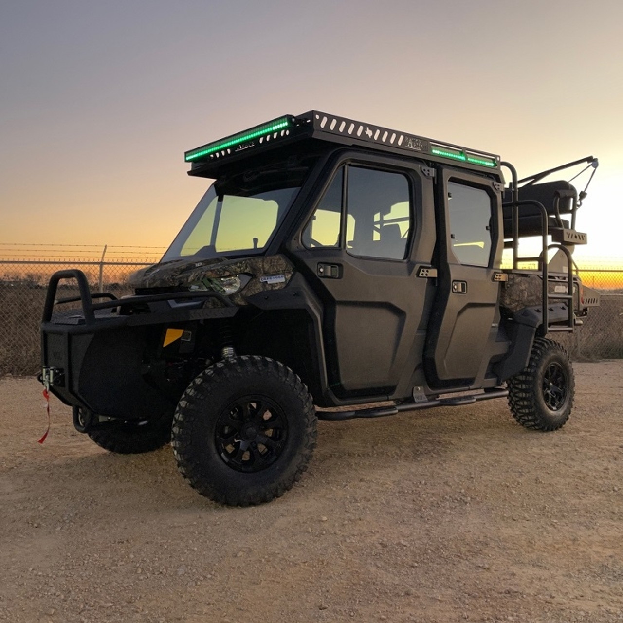 Can Am Defender Max Limited Hvac Metal Top By Ranch Armor Cr2l Xx